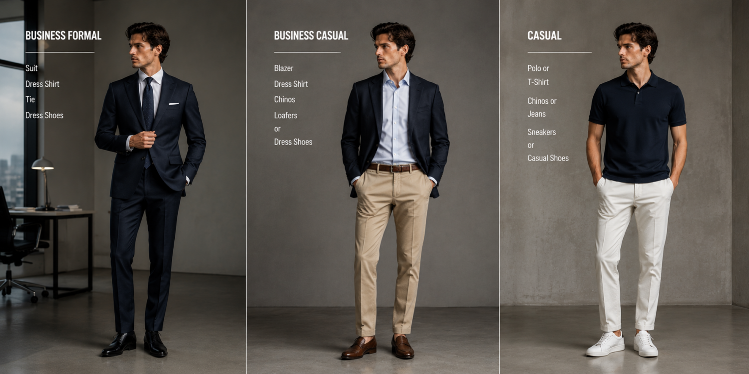 Interview attire for men that makes a strong first impression
