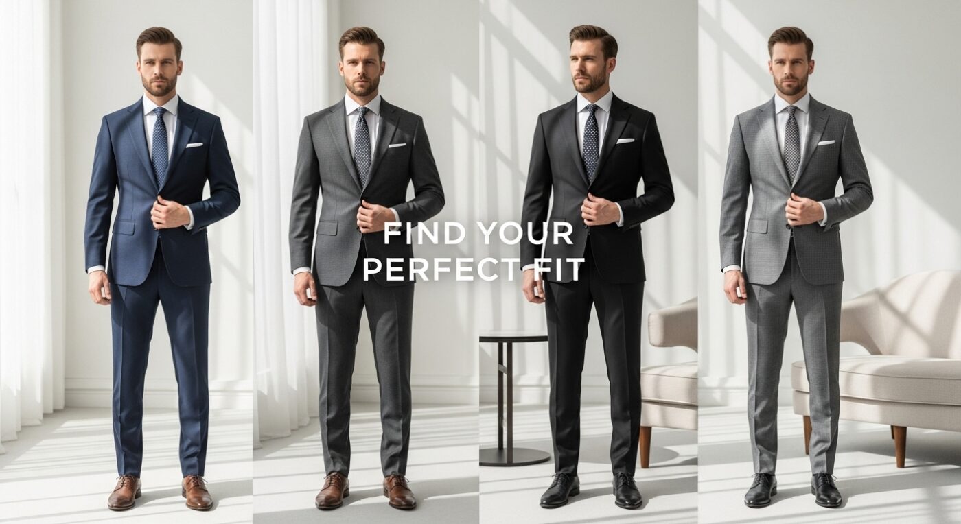 Mens Suit Fit Guide: Classic, Slim & Modern Styles Explained