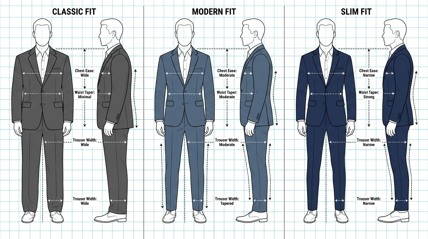 Complete Guide to Men's Suit Sizing and Fit