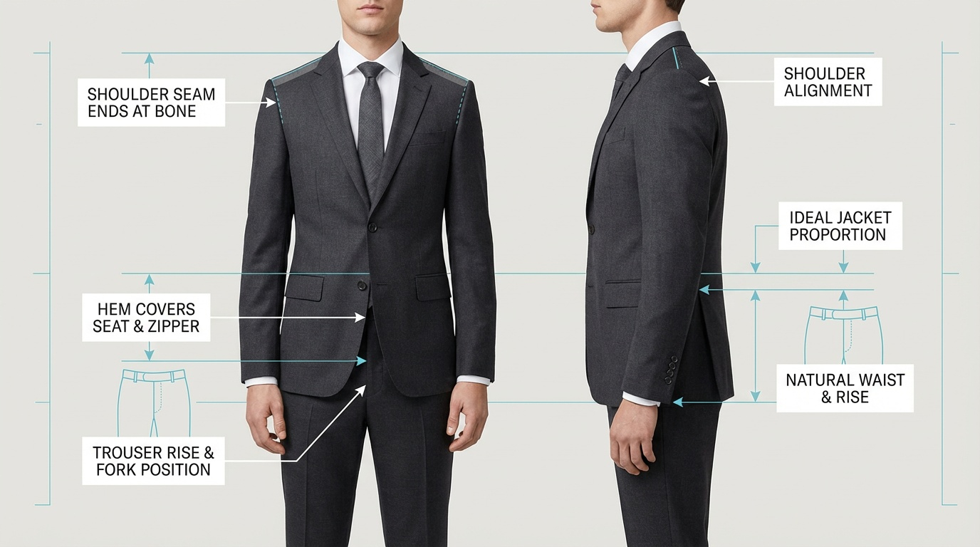 Complete Guide to Men's Suit Sizing and Fit
