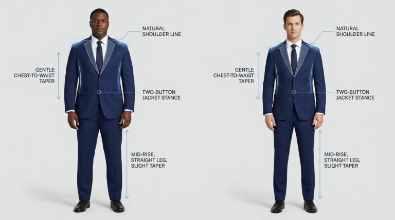 Suit Fit Comparison: Technical Specs for Slim, Modern & Athletic Fits